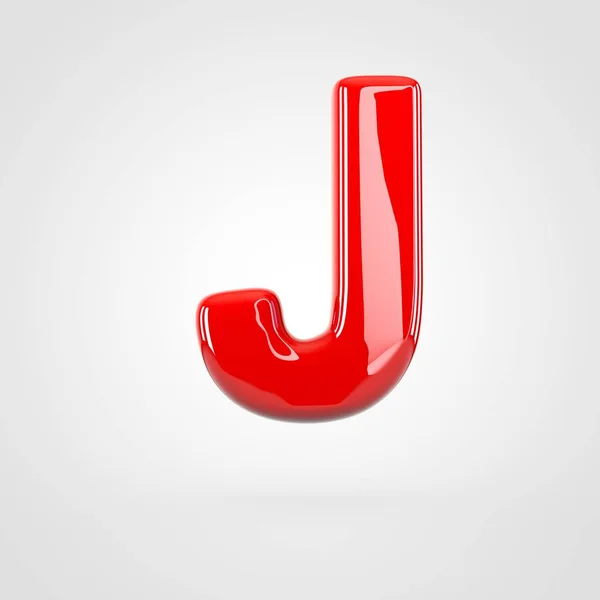 Uppercase red letter J Stock Photo by ©whitebarbie 164849354