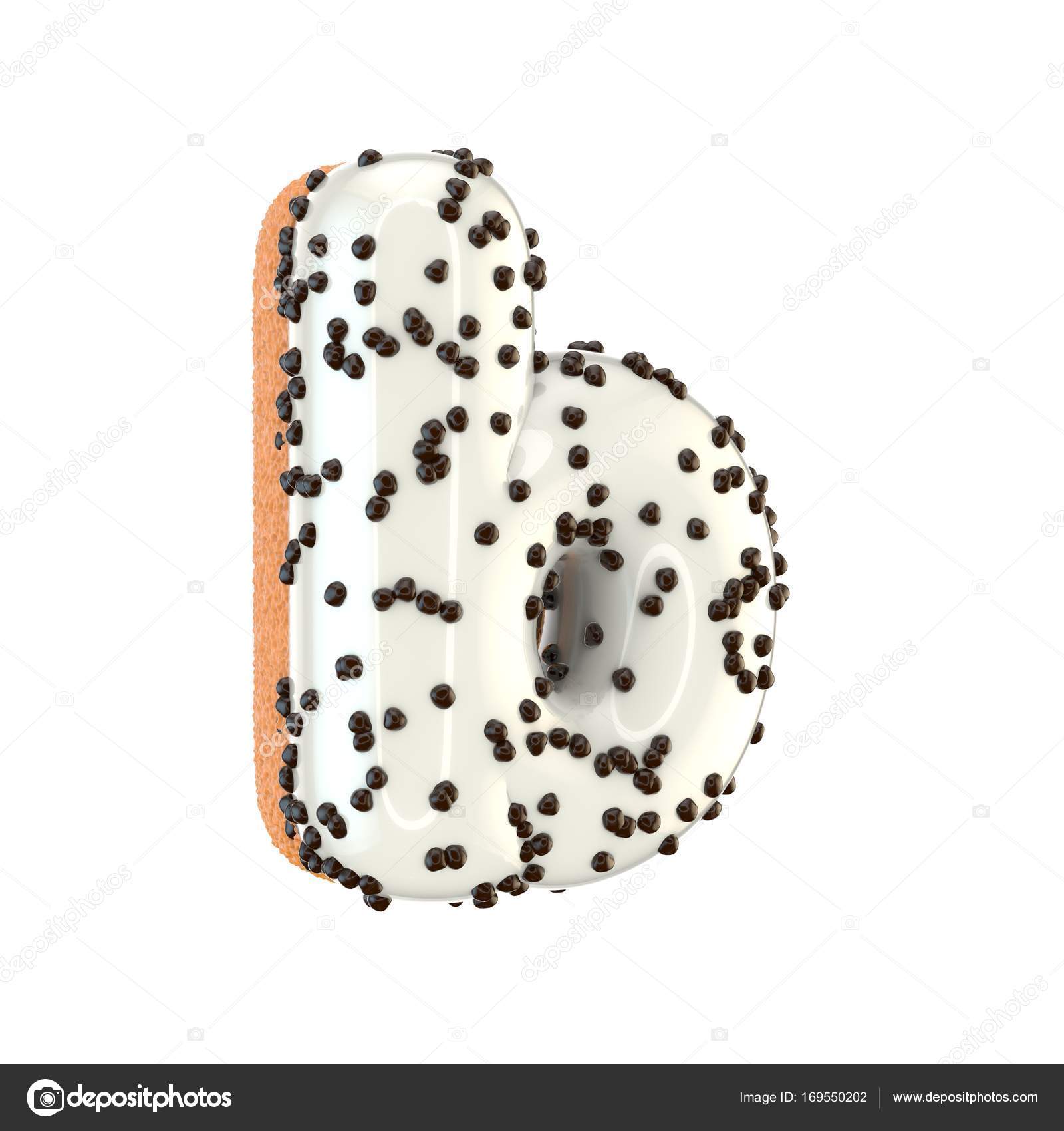 Donut letter b lowercase Stock Photo by ©whitebarbie 169550202