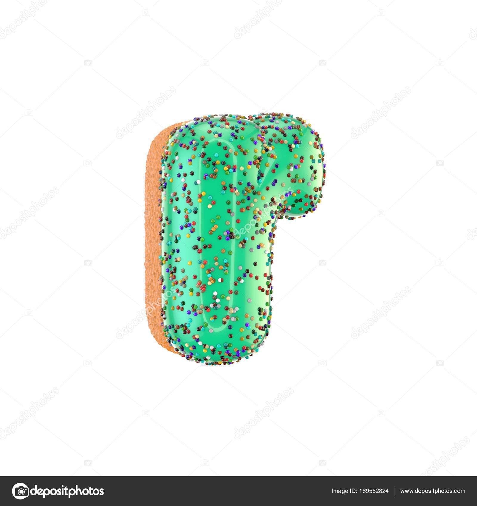 Donut letter r lowercase Stock Photo by ©whitebarbie 169552824