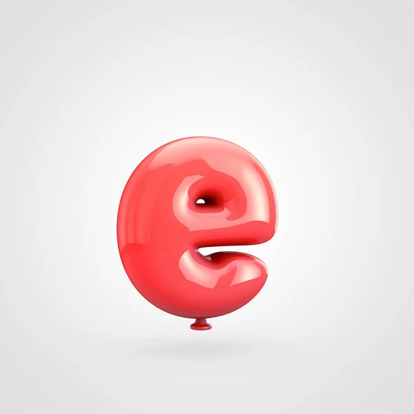 lowercase red letter E — Stock Photo © whitebarbie #164854366