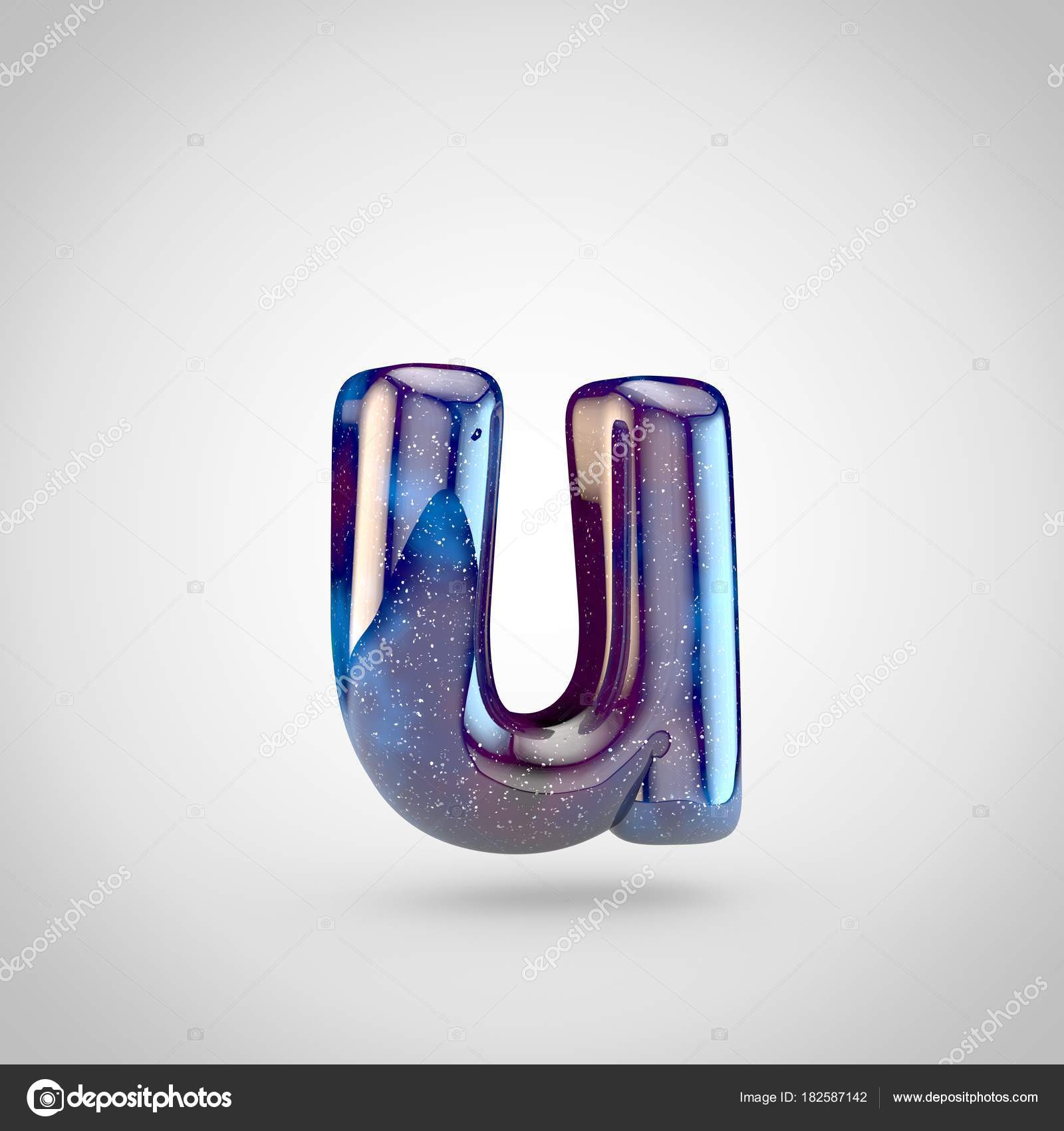 Galaxy Letter Lowercase Render Galaxy Font Glittering Stars Cosmic ...
