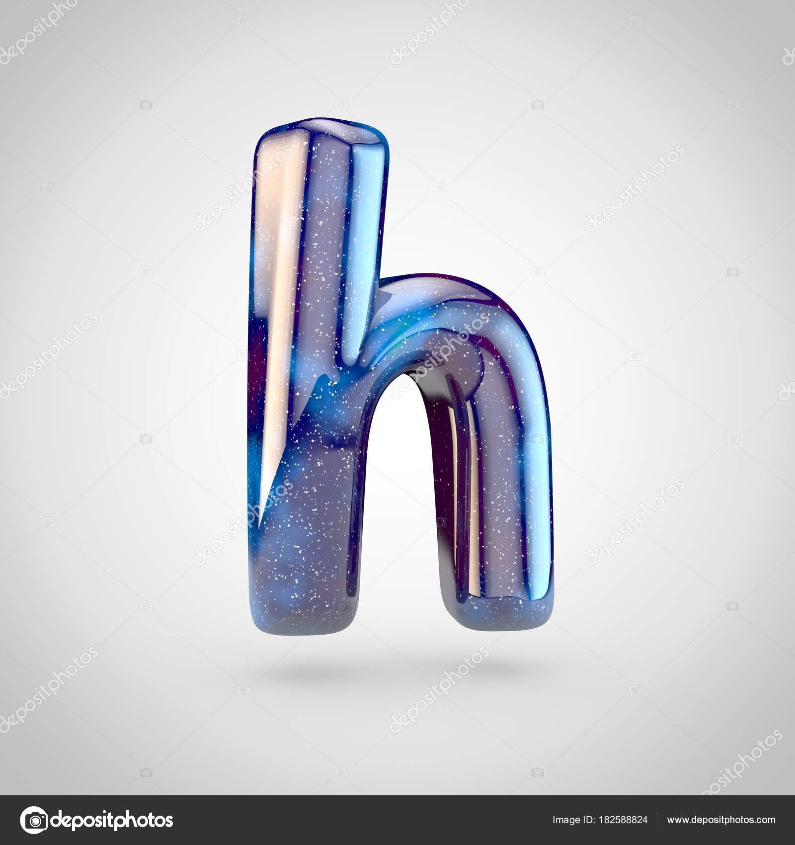 Galaxy Letter Lowercase Render Galaxy Font Glittering Stars Cosmic ...