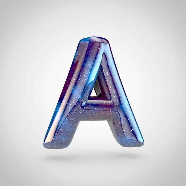 Galaxy Letter Lowercase Render Galaxy Font Glittering Stars Cosmic ...