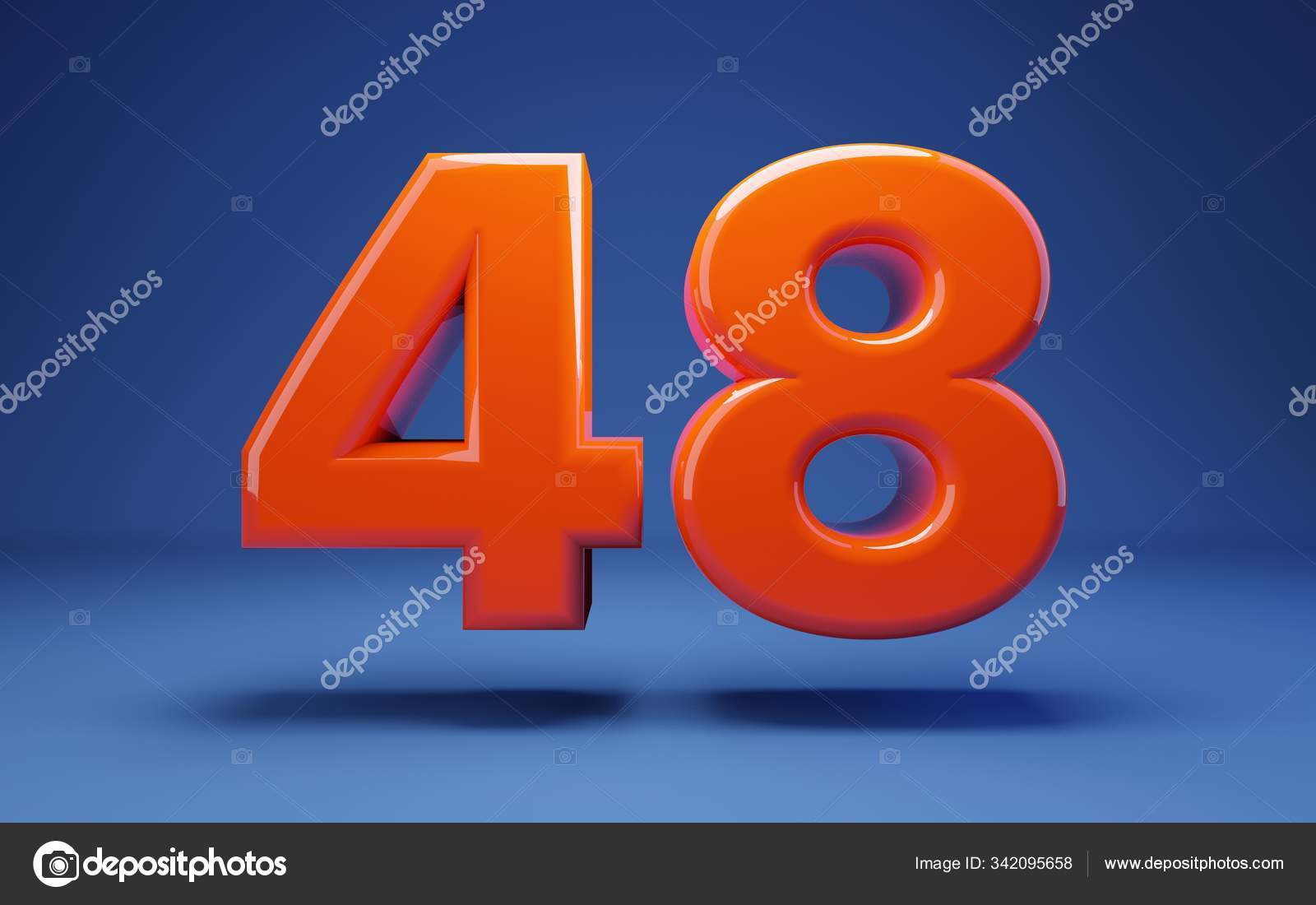 Red Number 48