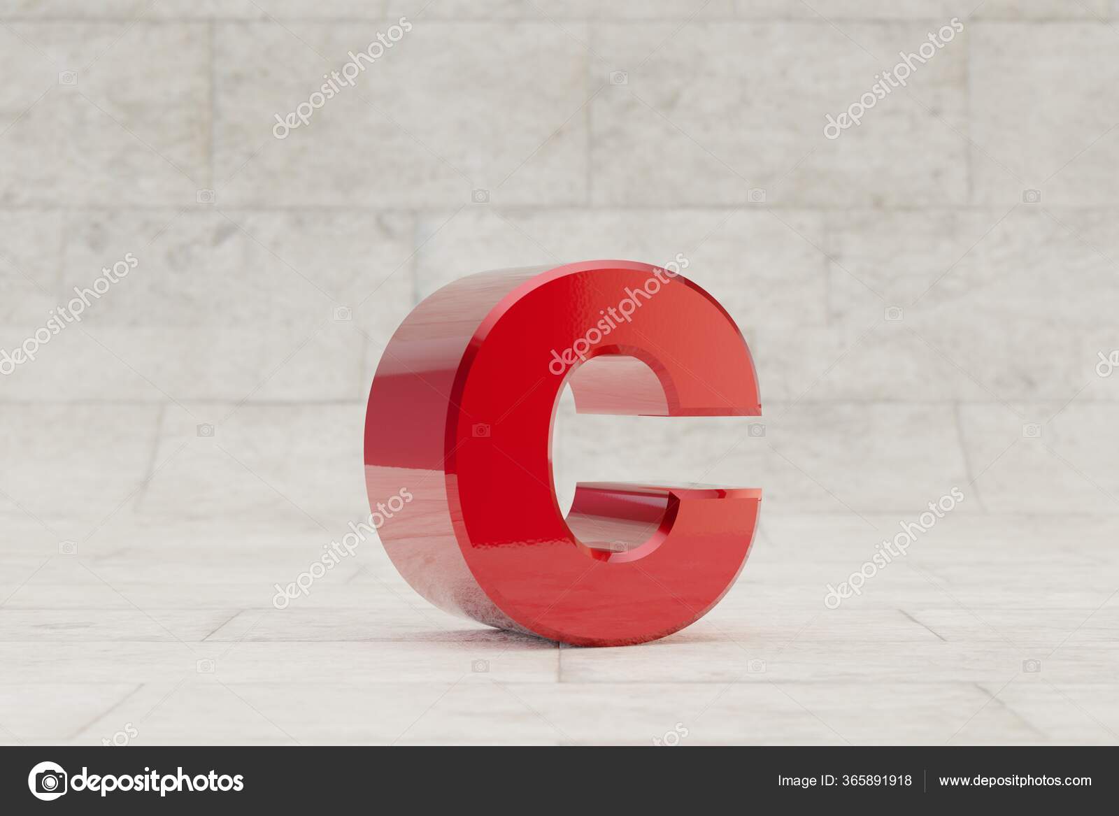 Red Letter Lowercase Glossy Red Metallic Letter Stone Tile Background ...