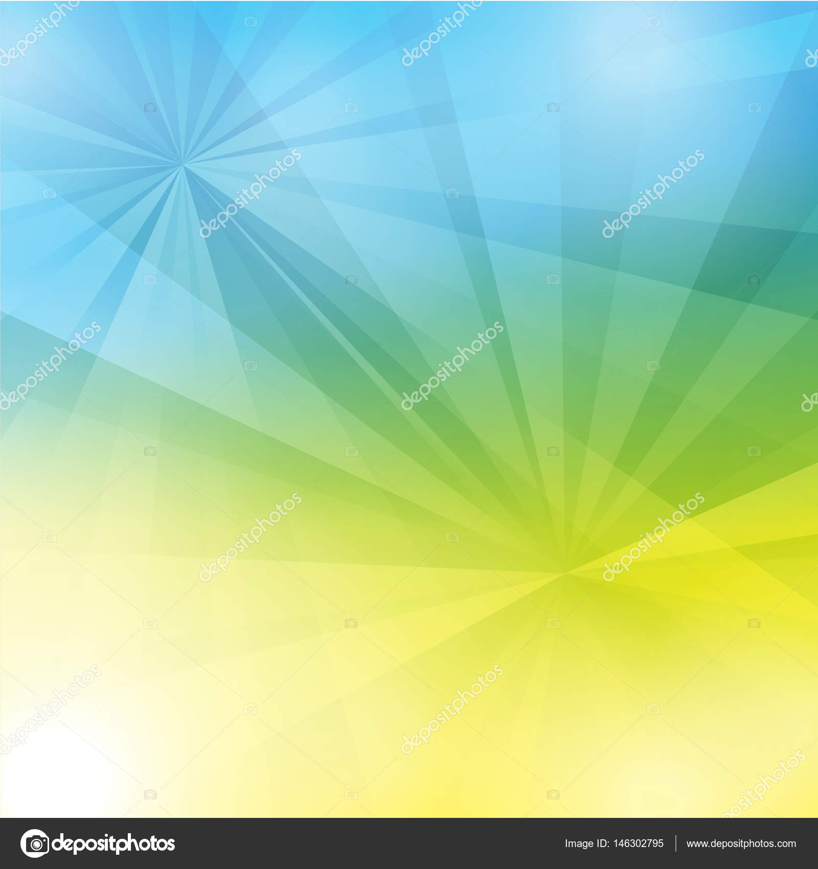 Colorful Sunburst Background, Abstract background vector Stock Photo by ...