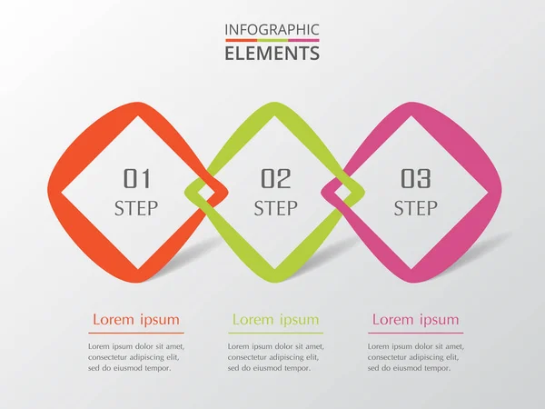 Step by step infographic. Stock Vector by ©Rose-Mary 188100246