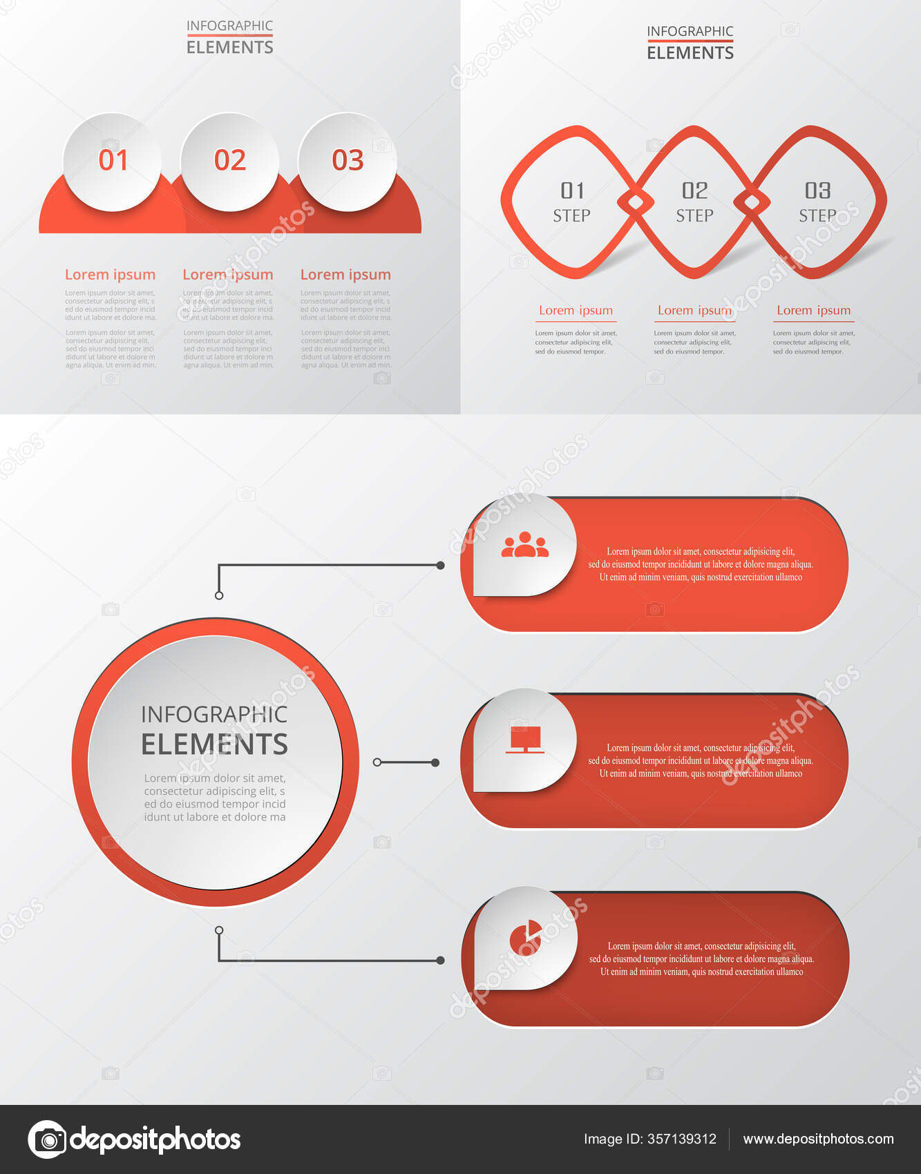 Infographic Elements Template Pack 01