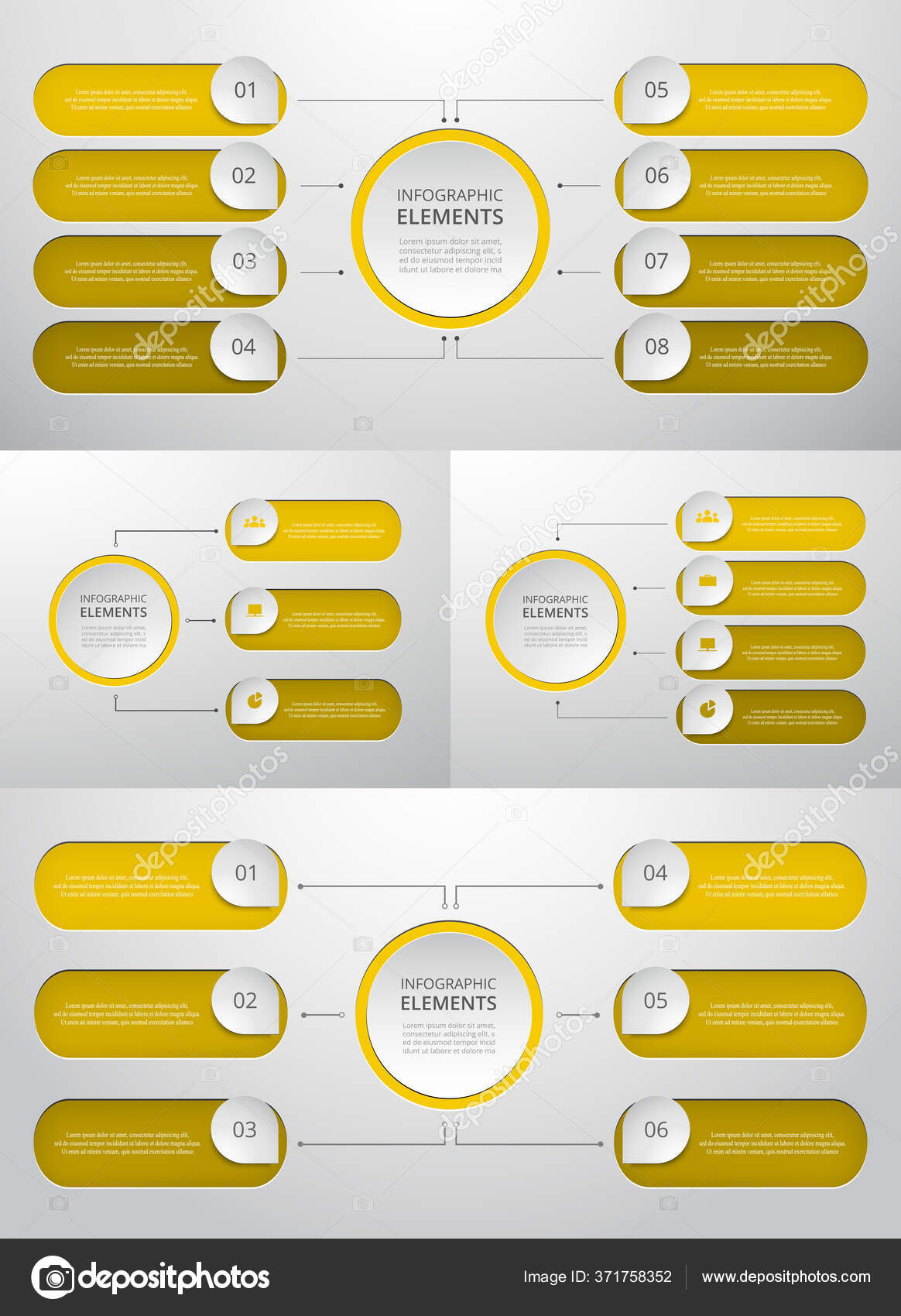 Infographic Elements Template Pack 05