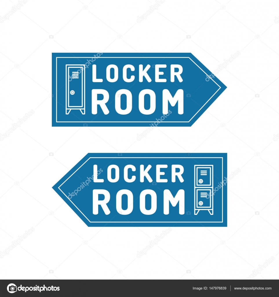Sports locker room — Stock Vector © shopplaywood #147976839