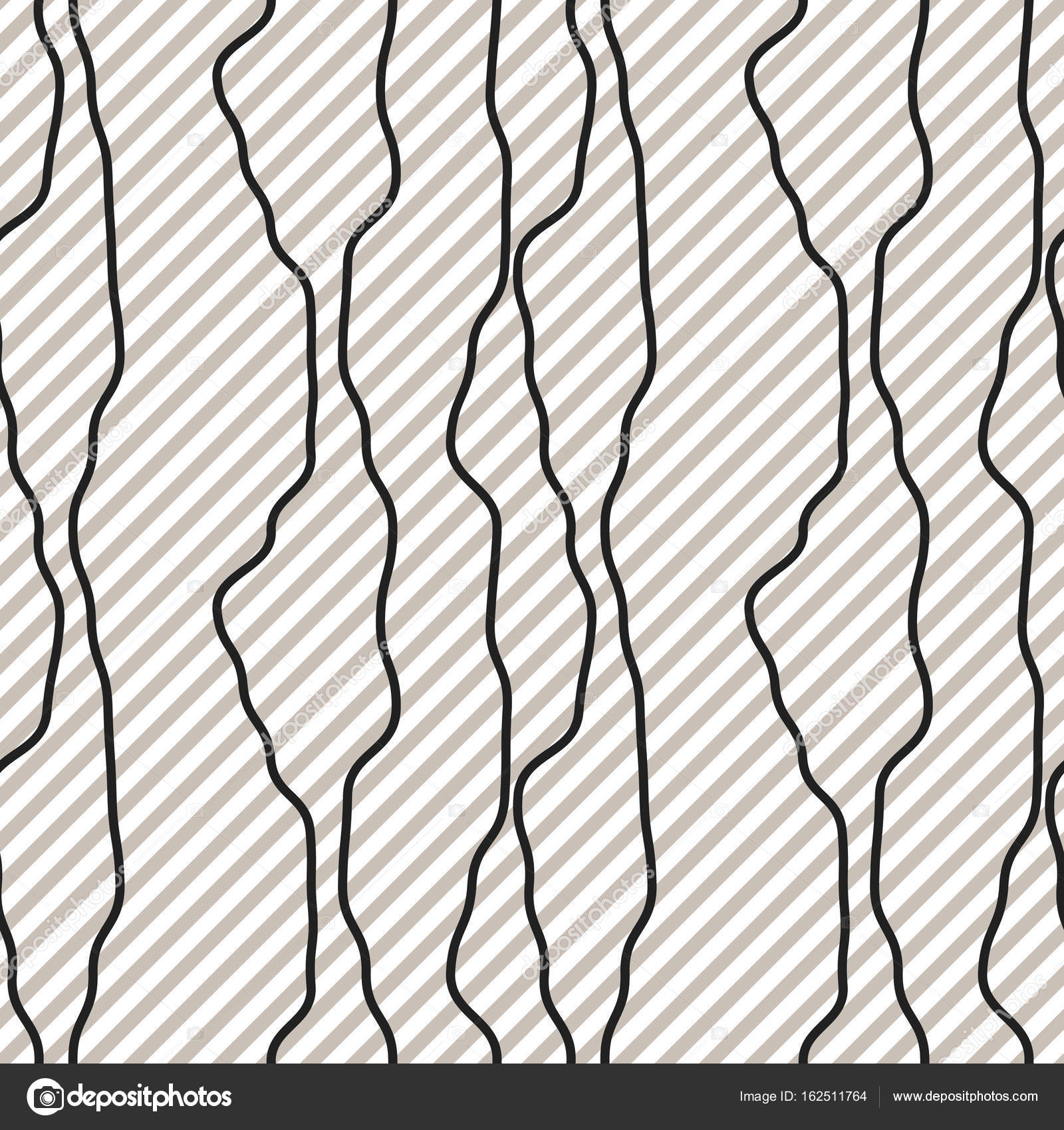 Black fine diagonal rough line pattern black and white. Stock Vector ...