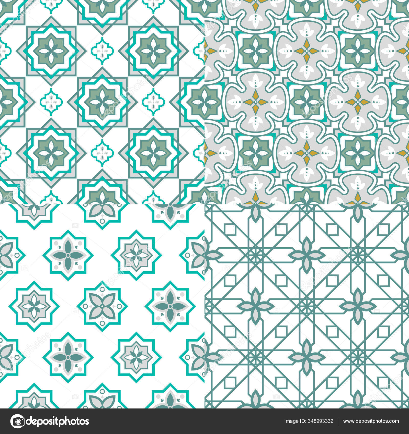 Arabesque morocco seamless pattern. Traditional Arabic Islamic ...
