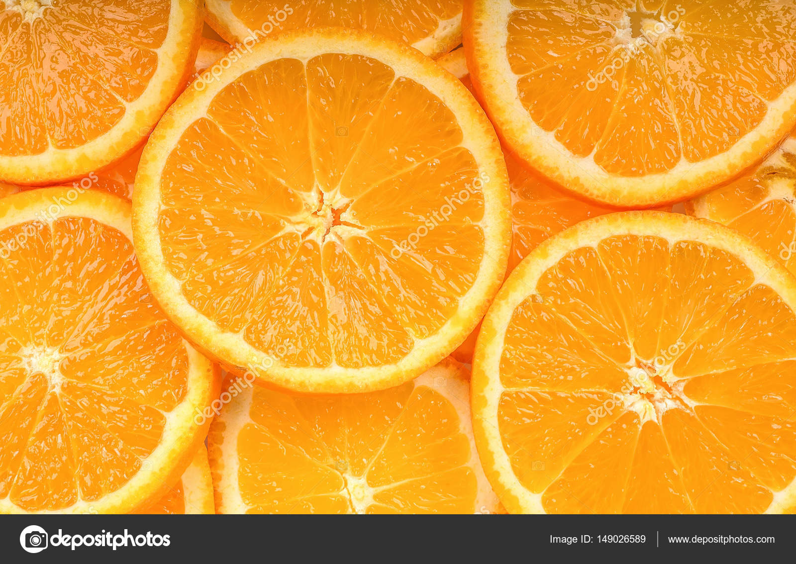 Orange Slice Texture