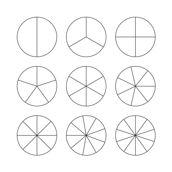 10 segment circle Vector Art Stock Images | Depositphotos