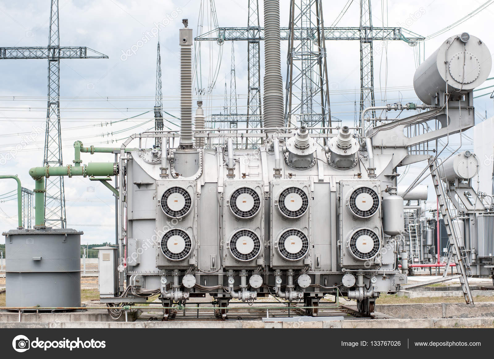 Electric current transformer Stock Photo by ©Nikita_Yurenev 133767026