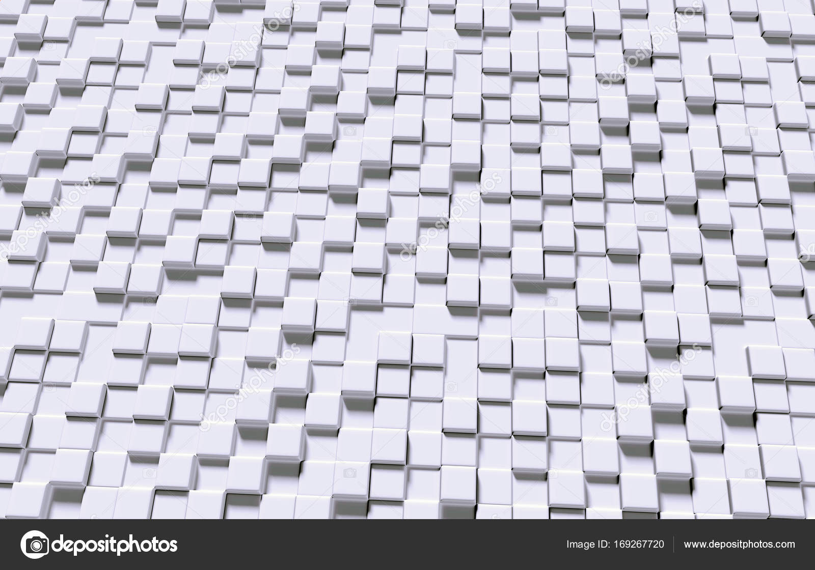 Three-dimensional raised blocks texture background, 3D rendering Stock ...