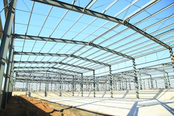 Steel frame building Stock Photos, Royalty Free Steel frame building ...