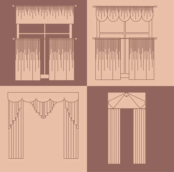 Illustration curtains Stock Vector Image by ©anytaktlv #71874685