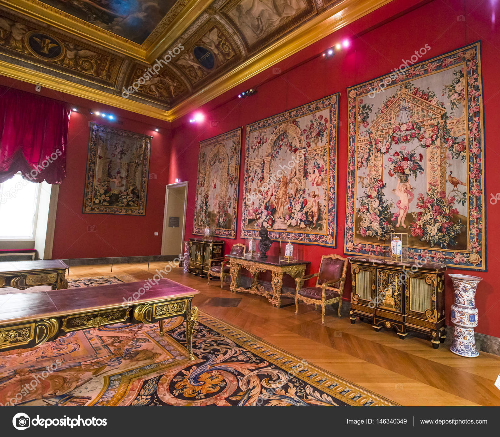 Sully wing, The Louvre, Paris, France – Stock Editorial Photo © isogood ...