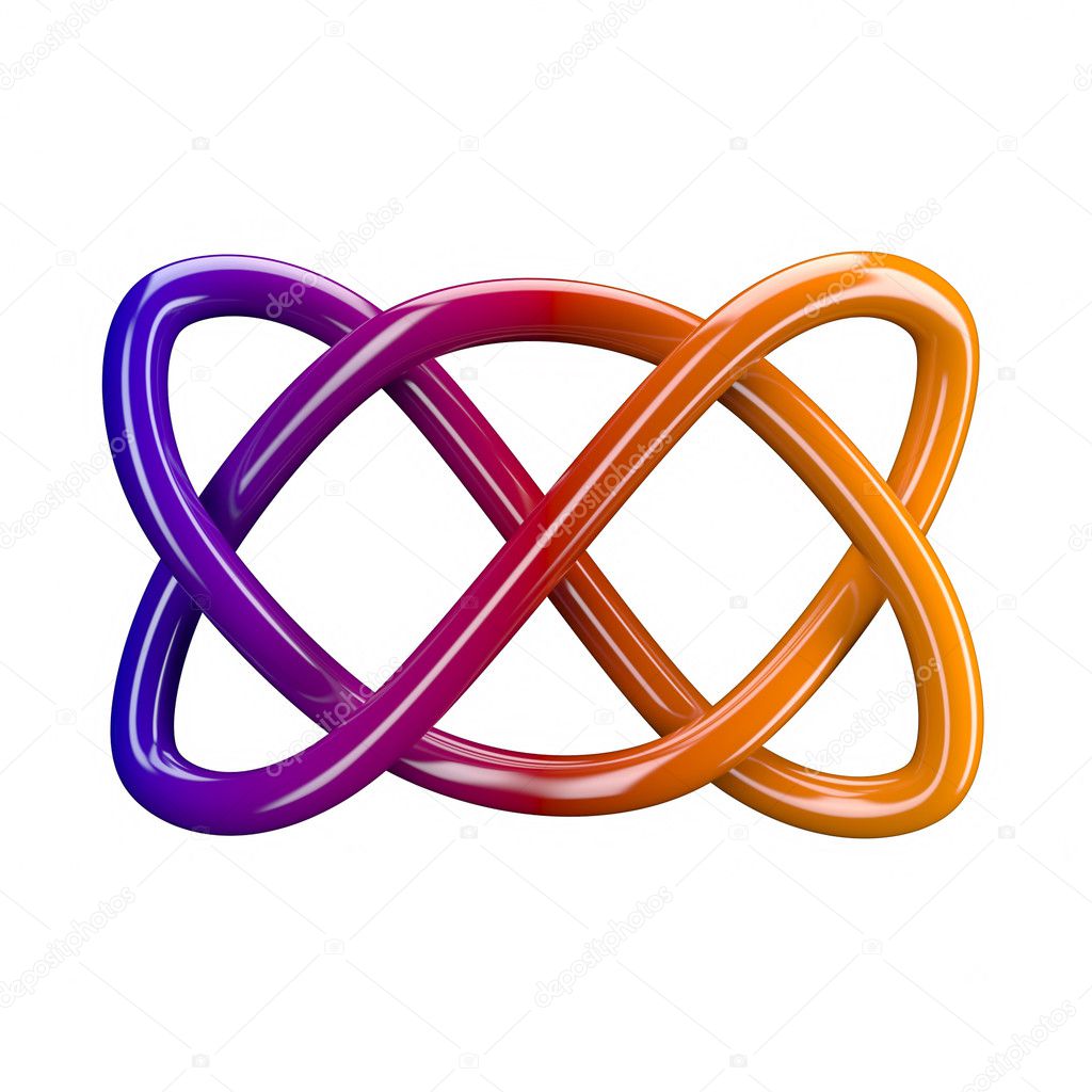 3d illustration of Celtic knot — Stock Photo © Dana_C #128622914