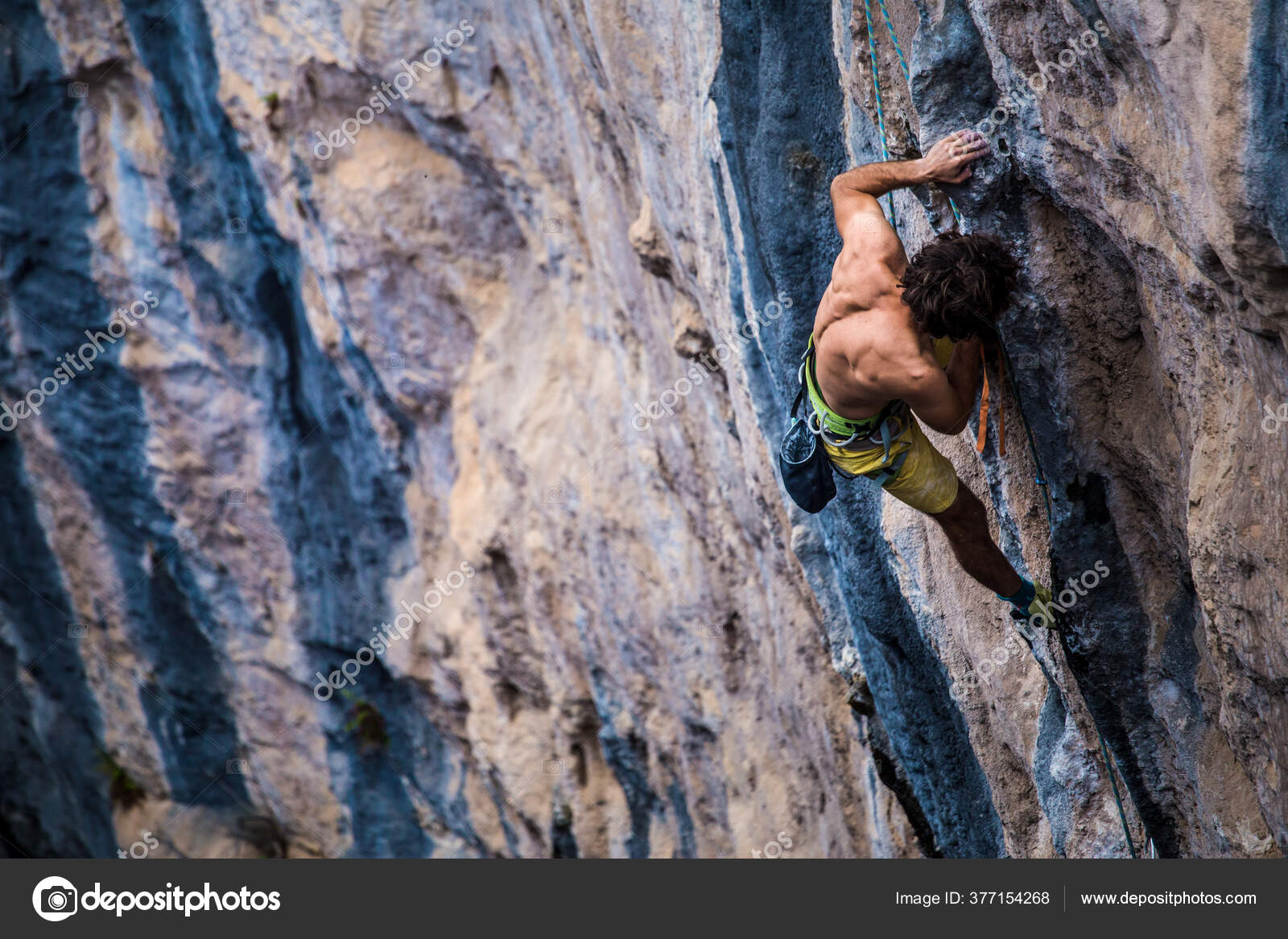 Rock Climbers Back Muscles