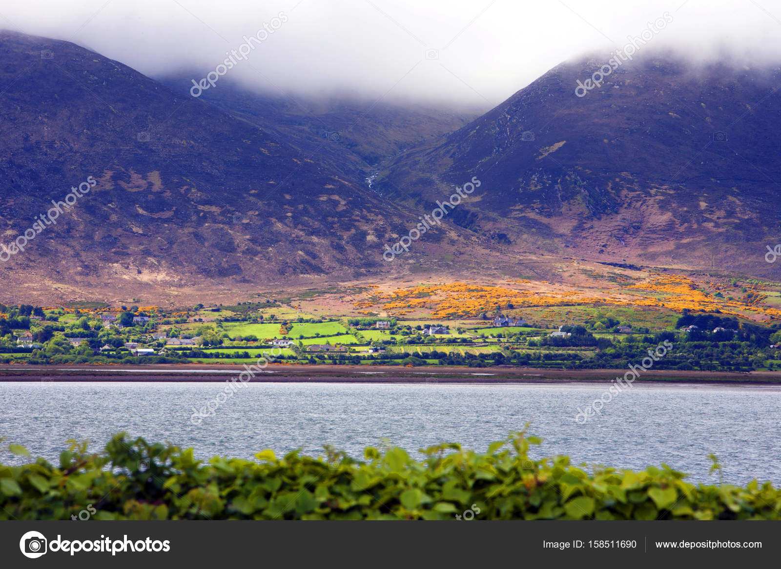 Irish landscape near Tralee - county Kerry — Stock Photo © depostock ...