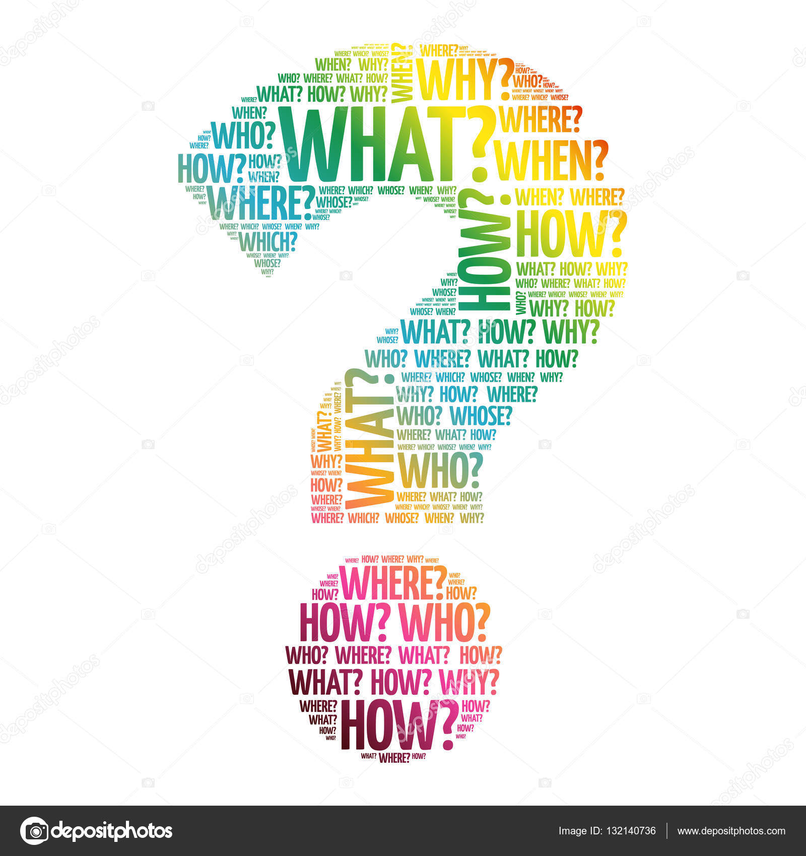 Question mark, Question words concept Stock Vector Image by ©dizanna ...