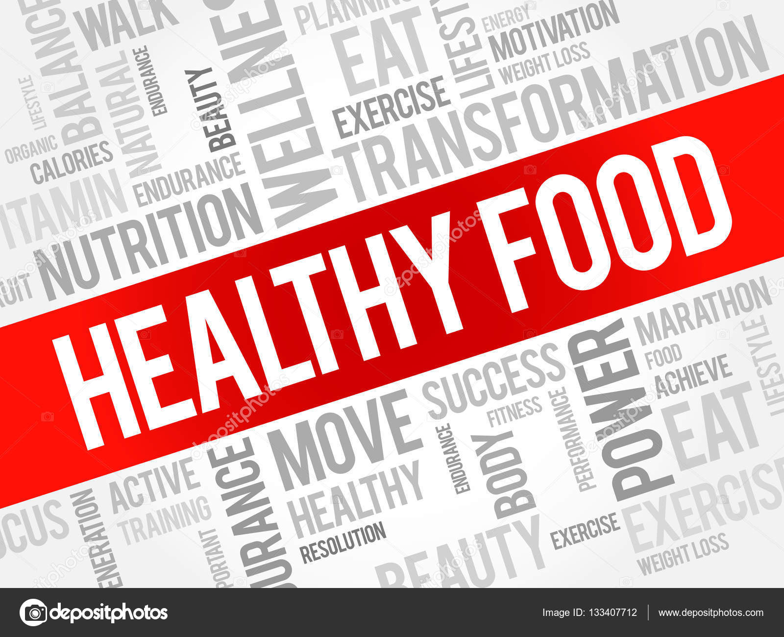 Healthy Food word cloud Stock Vector by ©dizanna 133407712