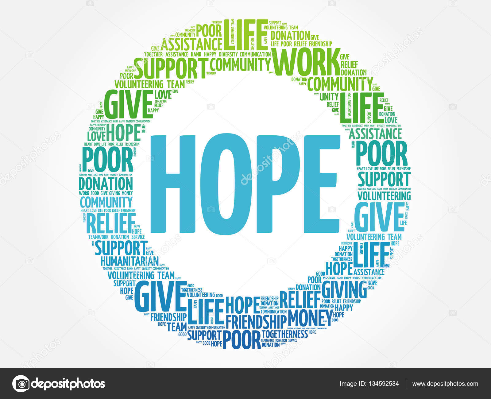 HOPE word cloud collage Stock Vector Image by ©dizanna #134592584