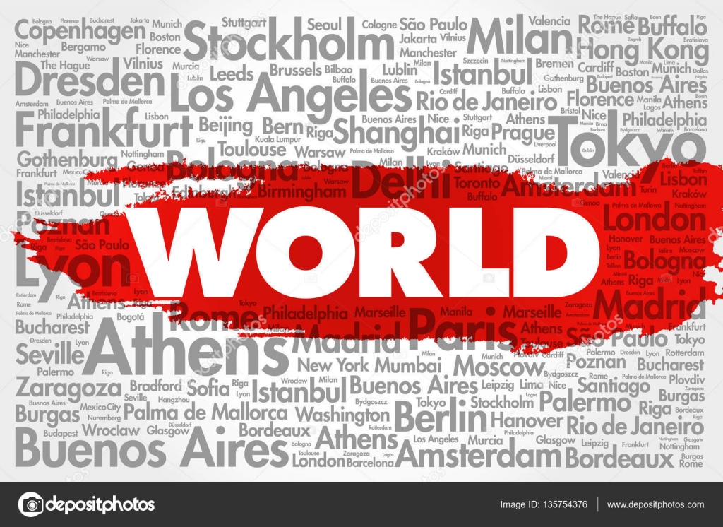 Concepto de nube de palabra MUNDO Vector de stock por ©dizanna 135754376