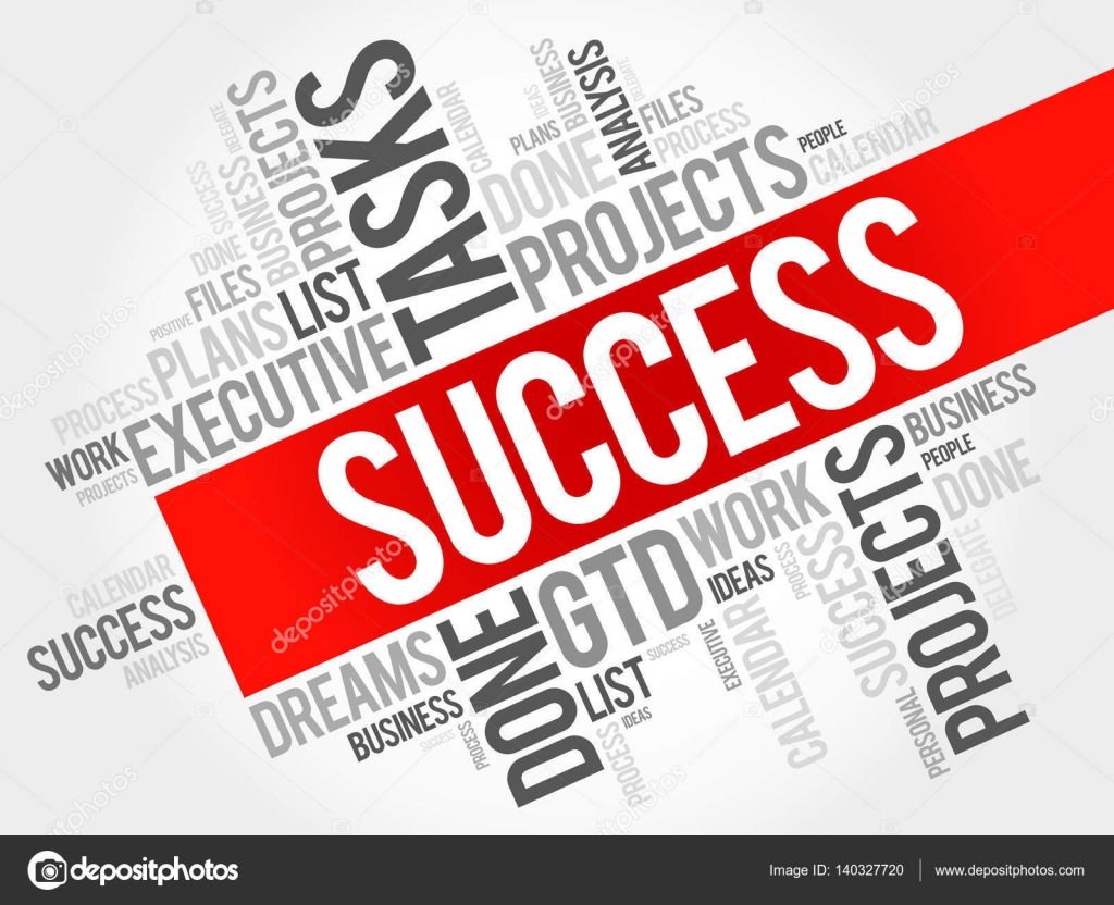 SUCCESS word cloud collage Stock Vector Image by ©dizanna #140327720