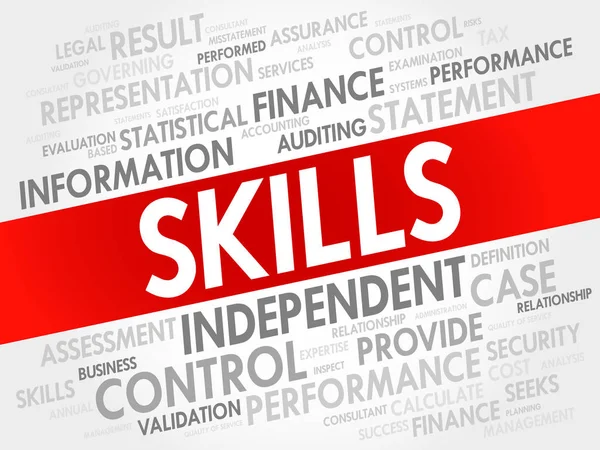 SKILLS word cloud collage Stock Vector by ©dizanna 173513680