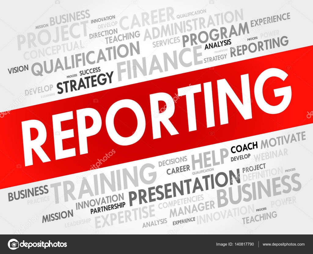 Reporting word cloud Stock Vector Image by ©dizanna #140817790