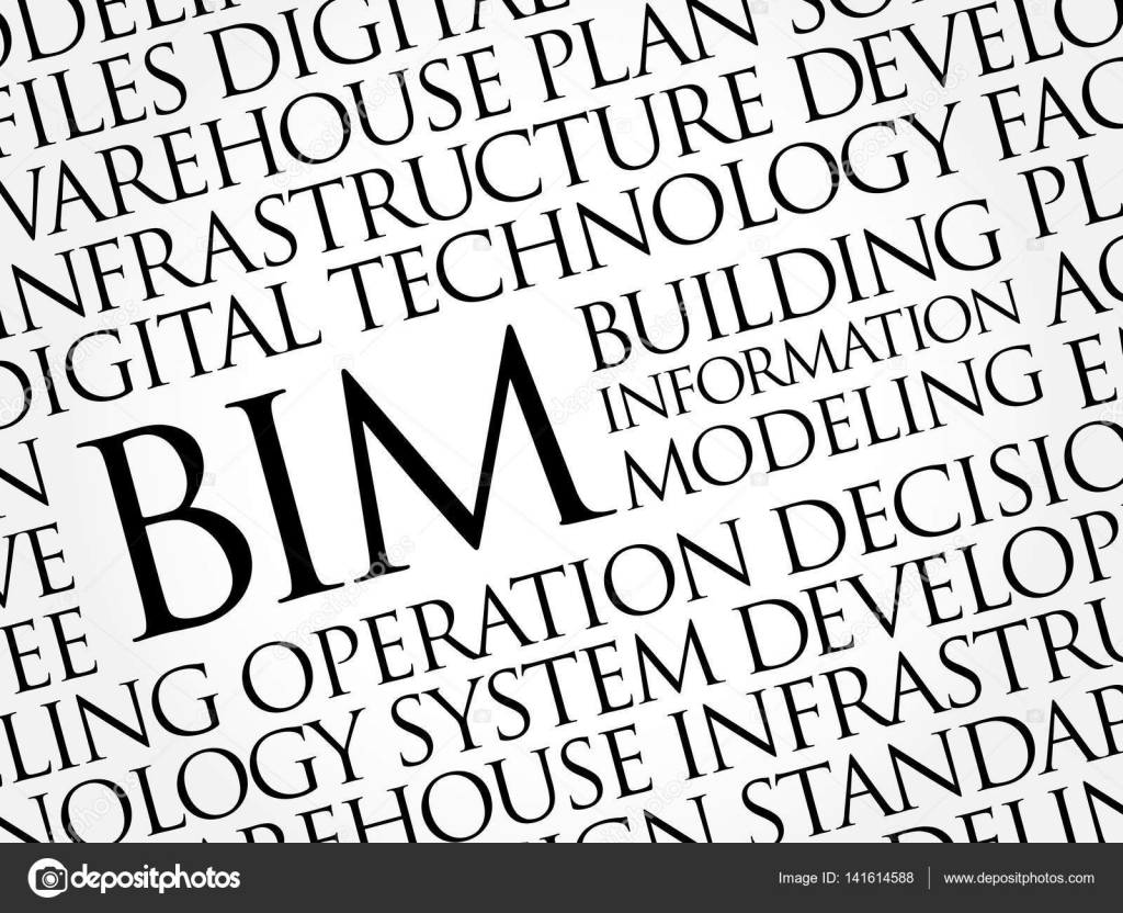 BIM - building information modeling — Stock Vector © dizanna #141614588