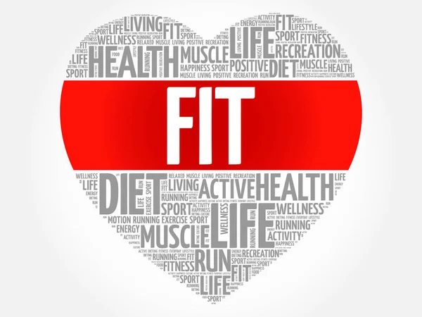 FIT word cloud background Stock Vector by ©dizanna 106950456