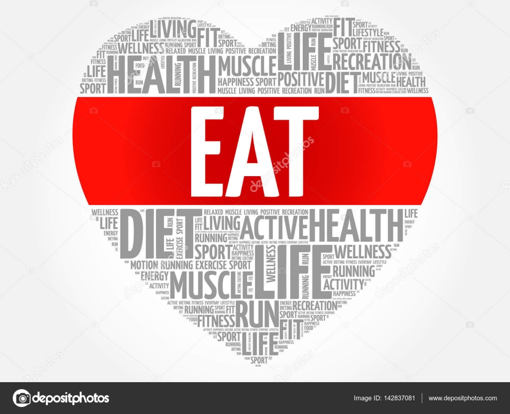 EAT heart word cloud Stock Vector Image by ©dizanna #142837081