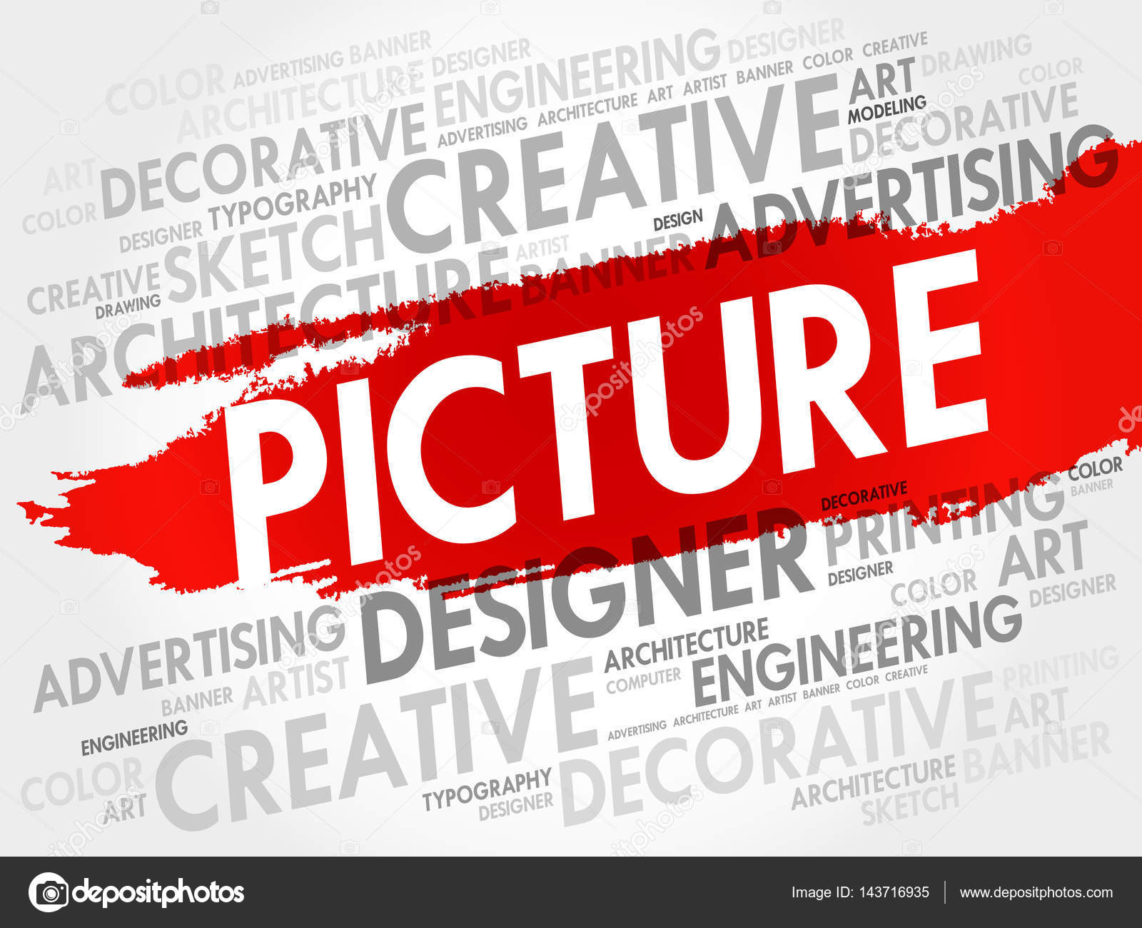 PICTURE word cloud Stock Vector Image by ©dizanna #143716935