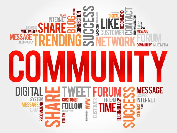 Community word Vector Images | Depositphotos