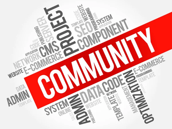 Community word Vector Images | Depositphotos