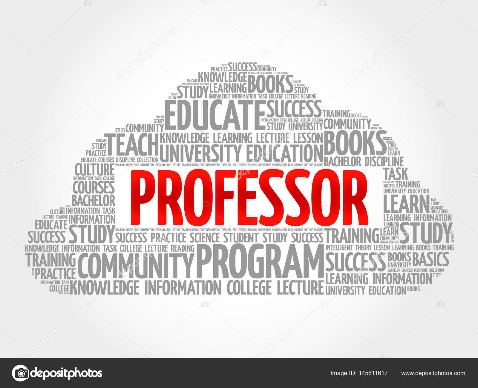 Professor word cloud collage Stock Vector Image by ©dizanna #145611617
