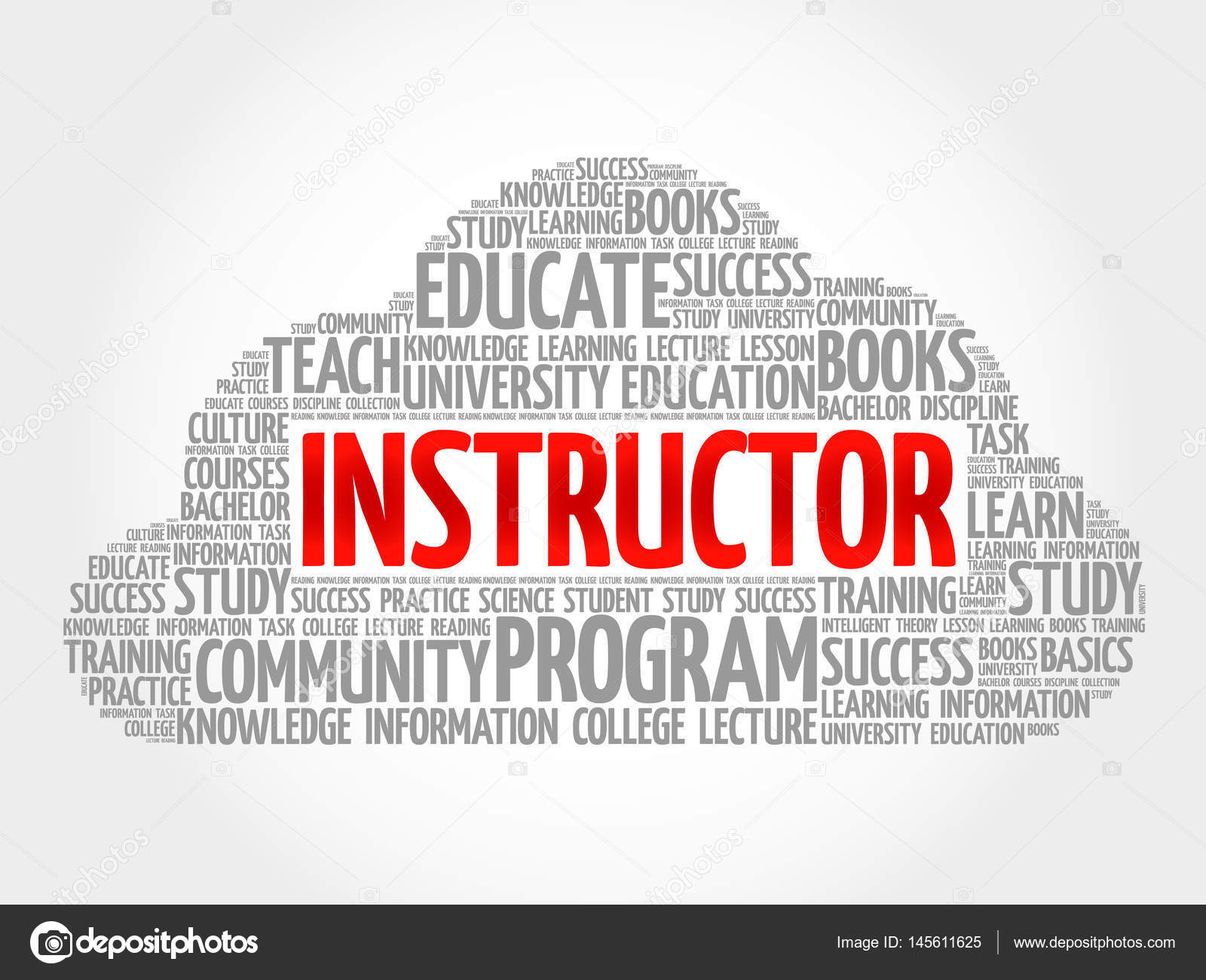 INSTRUCTOR word cloud collage Stock Vector by ©dizanna 145611625