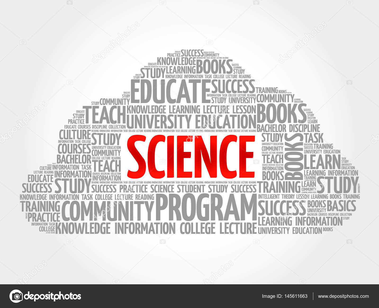 SCIENCE word cloud collage Stock Vector by ©dizanna 145611663