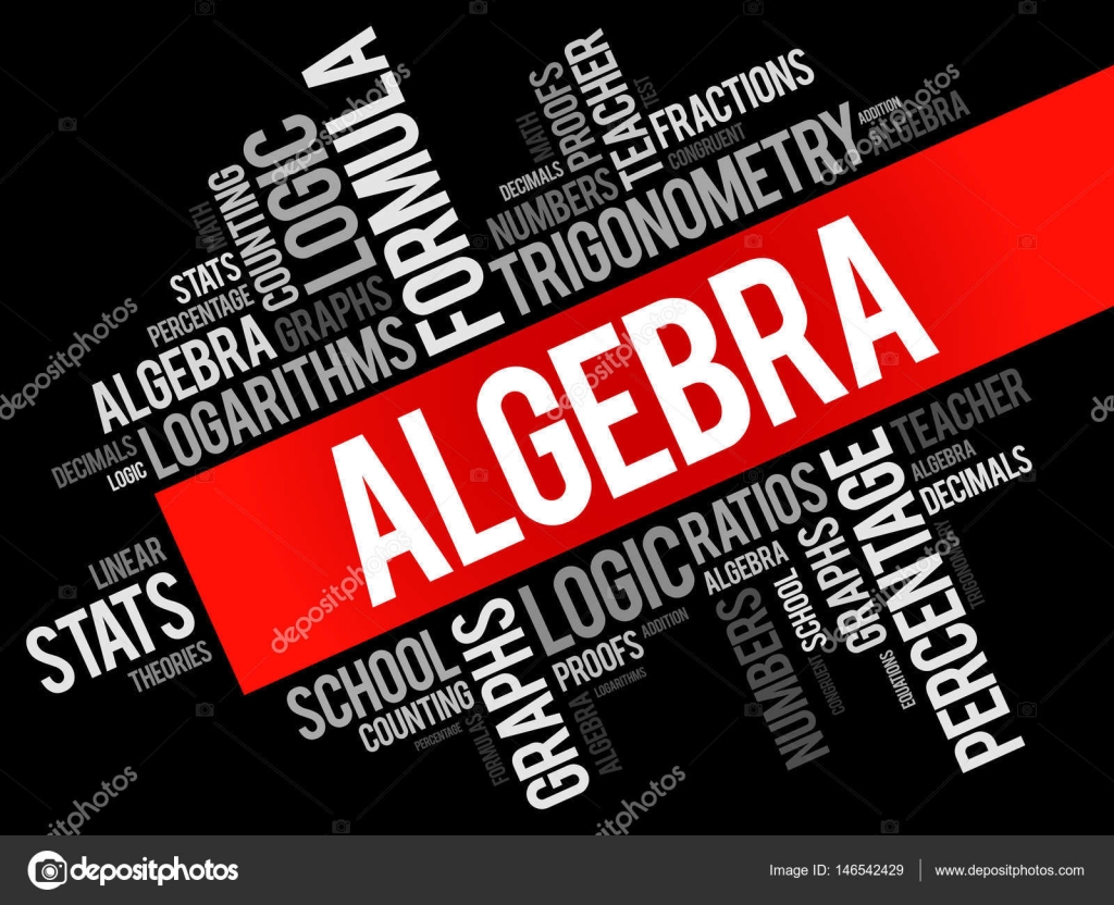 Algebra word cloud collage Stock Vector Image by ©dizanna #146542429