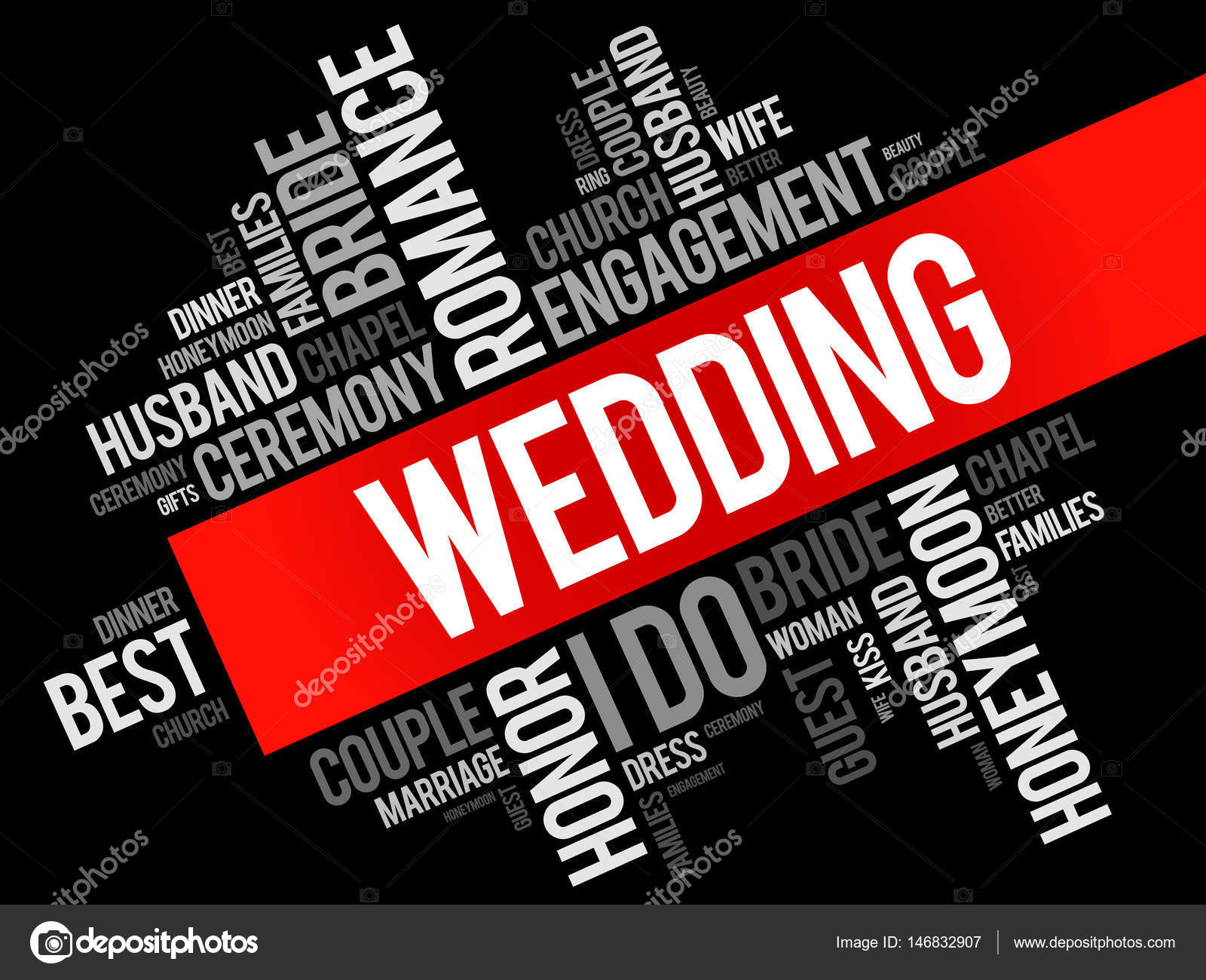 Wedding word cloud collage Stock Vector Image by ©dizanna #146832907