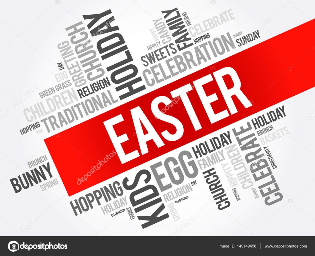 Easter word cloud collage Stock Vector Image by ©dizanna #149149456
