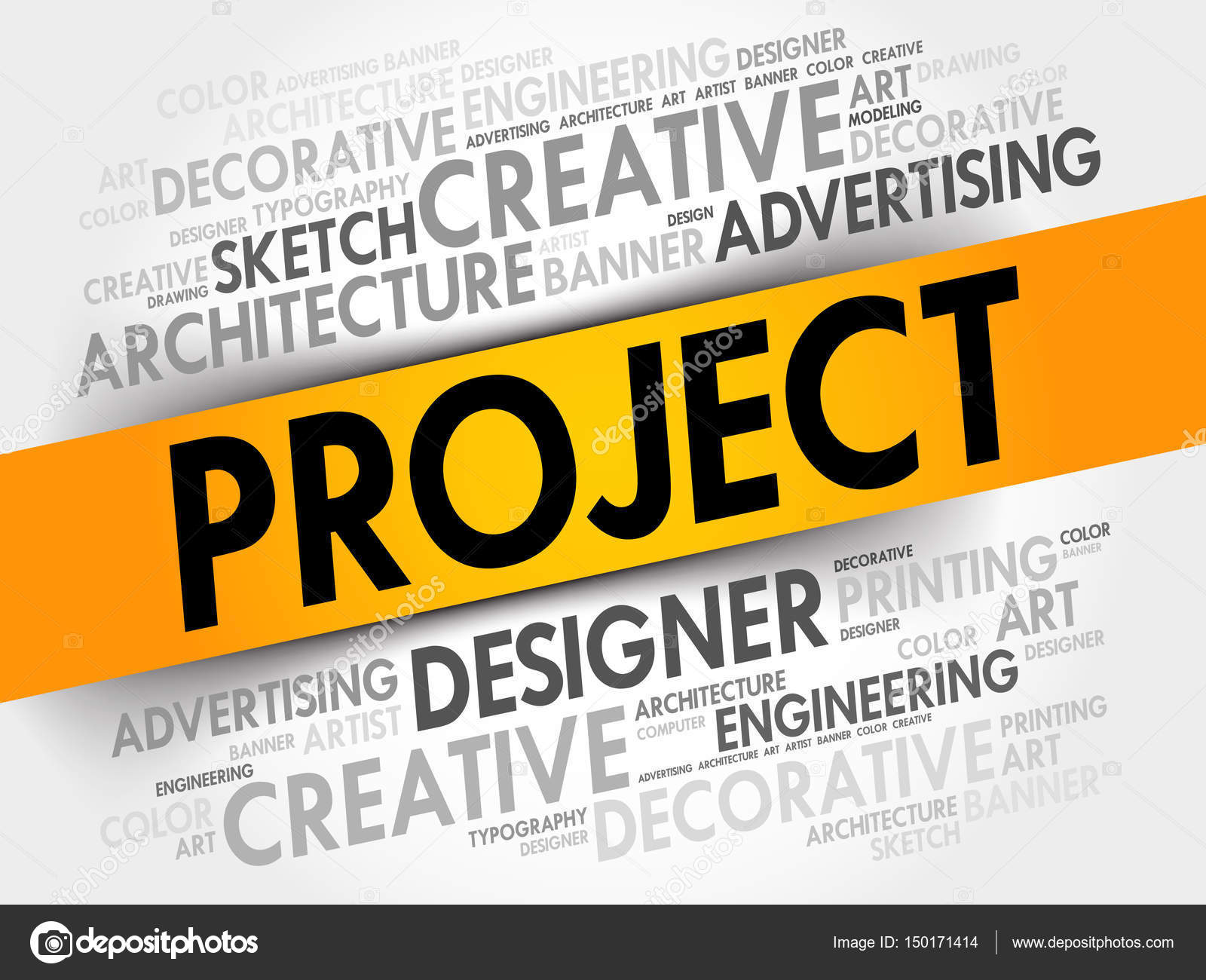 Nuvem palavra projeto Vetor de ©dizanna 150171414