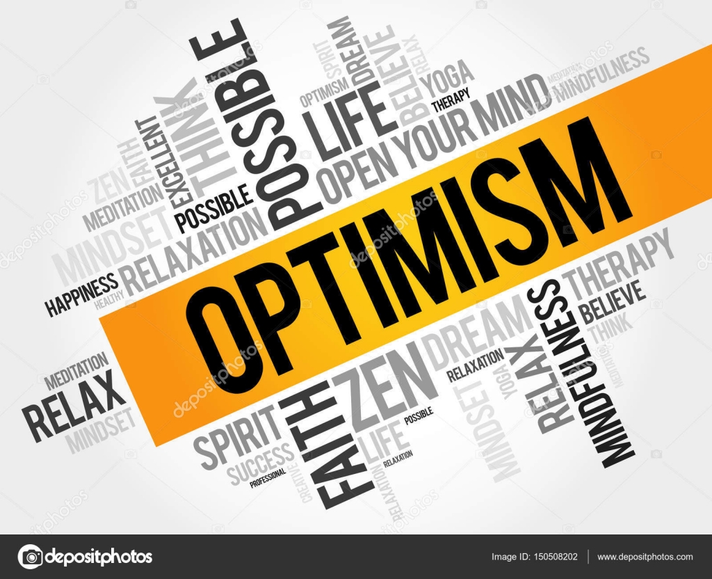 Optimism word cloud — Stock Vector © dizanna #150508202