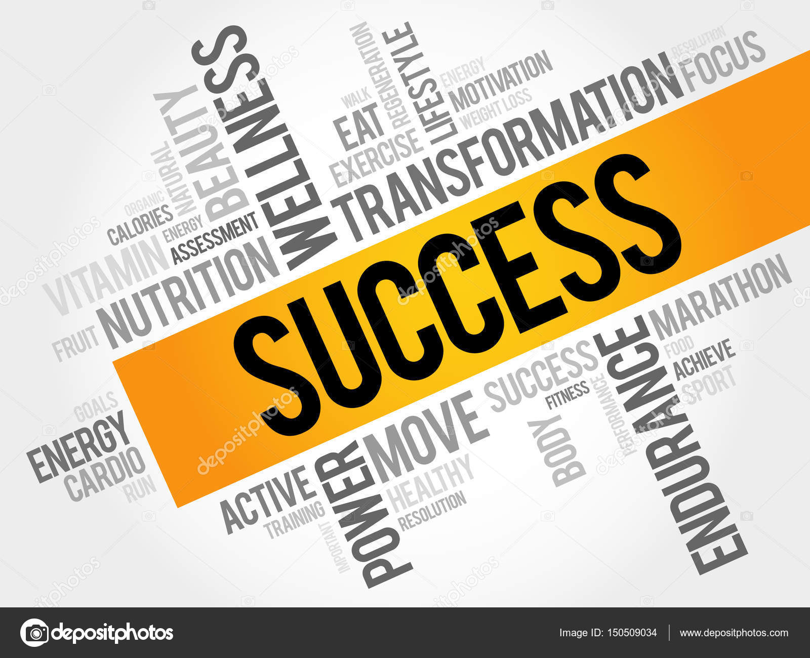 SUCCESS word cloud collage Stock Vector Image by ©dizanna #150509034