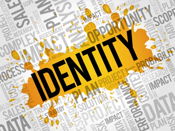 Digital identity word cloud — Stock Vector © Boris15 #77165403