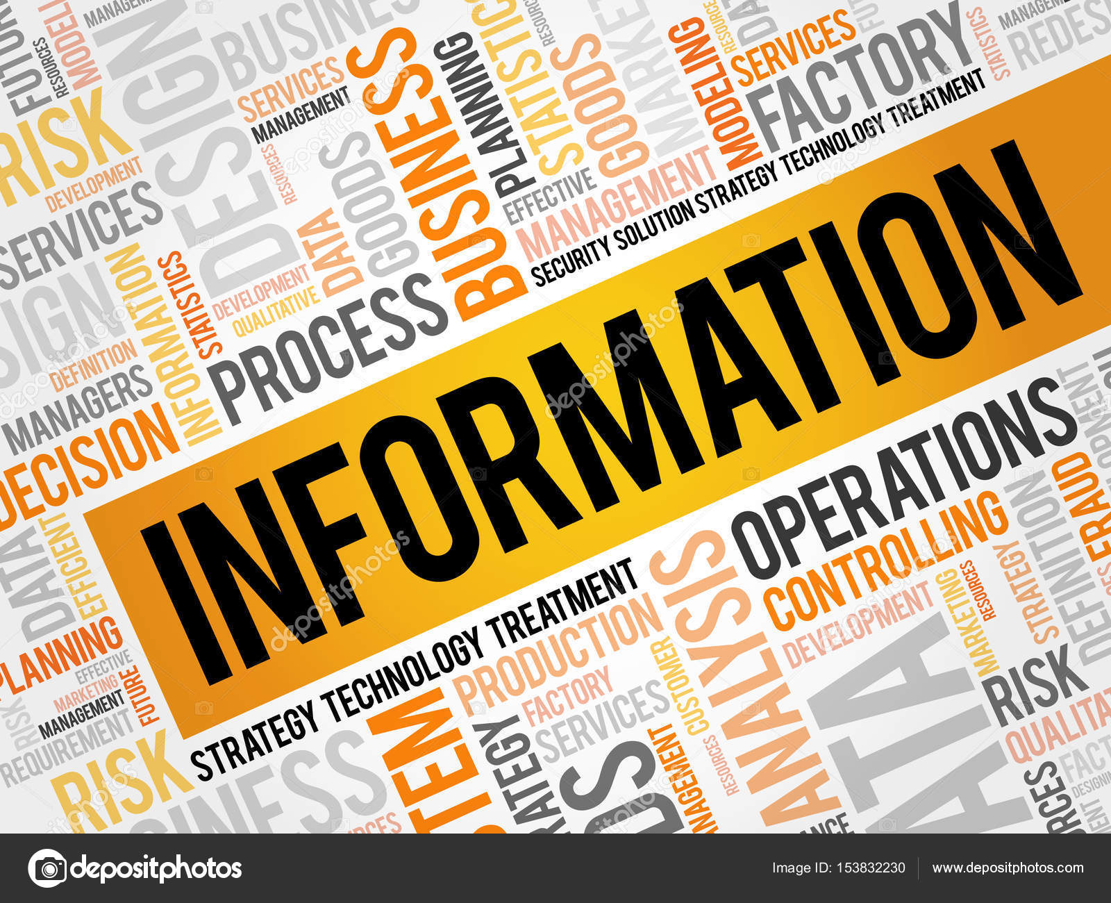 Information word cloud Stock Vector by ©dizanna 153832230